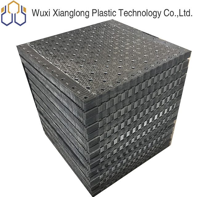750mm Cross Flow Cooling Tower Fill Media Cooling Tower PVC Filler