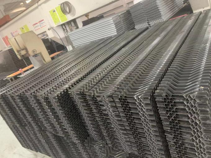Cross Flow Wave PVC Drift Eliminator PVC Fill For Cooling Tower