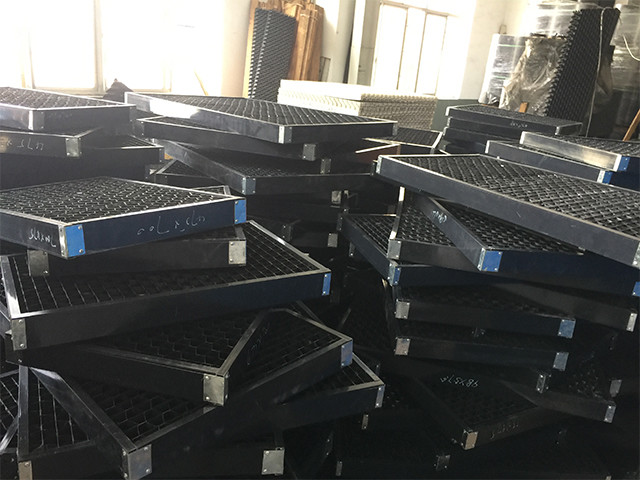 PVC Air Inlet Louver Cooling Tower 2400mm Width 85mm Depth