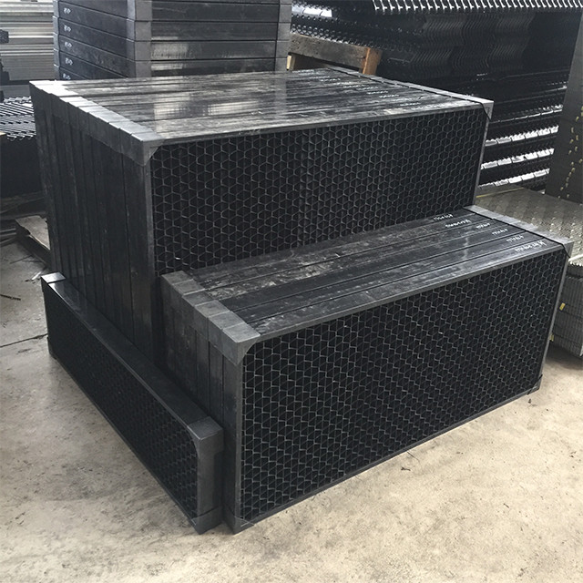 65mm Air Inlet Louver Splash Guards PVC Cooling Tower Inlet Louvers