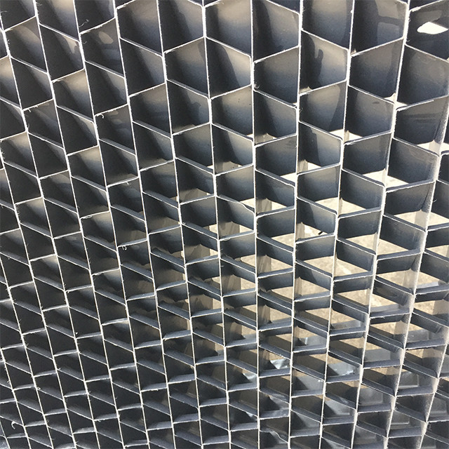 PVC Air Inlet Louver Cooling Tower 2400mm Width 85mm Depth