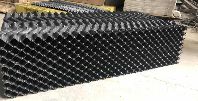 PVC Fill Packing Cooling Tower Plastic Honeycomb Cooling Tower Fill ...