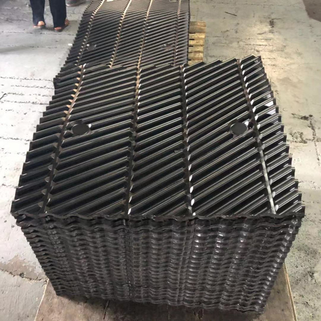 5 Feet Cooling Tower Fill Material Crossed Corrugations Cooling Tower ...